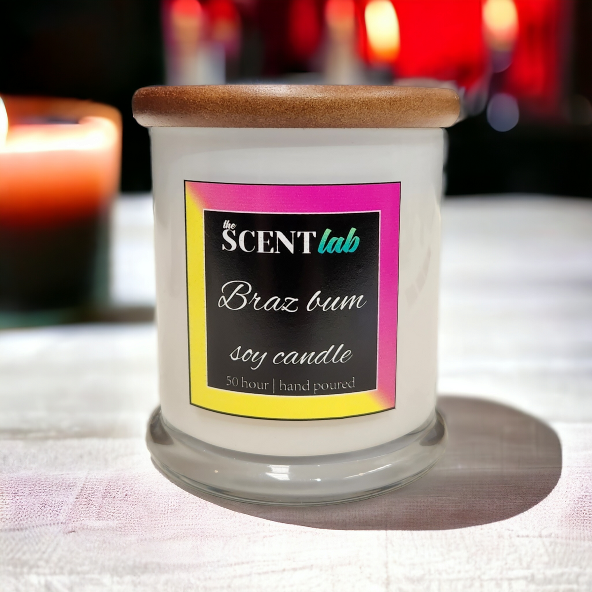 Personalised Soy Candles - The Scent Lab