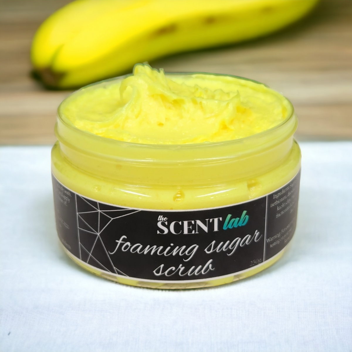 Foaming Sugar Scrub - Banana Paddlepop – The Scent Lab