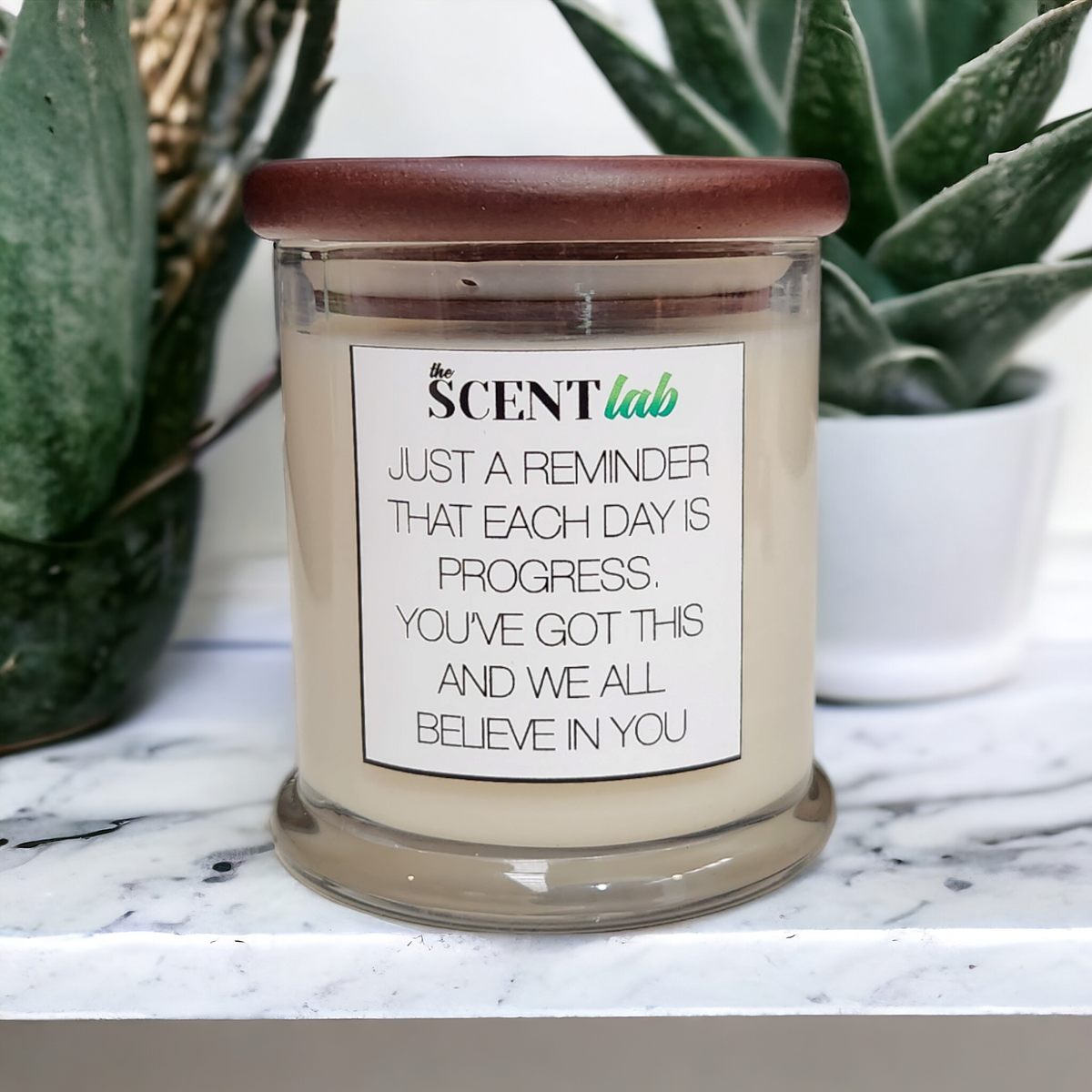 Each Day Is Progress - 50 Hour Candle – The Scent Lab