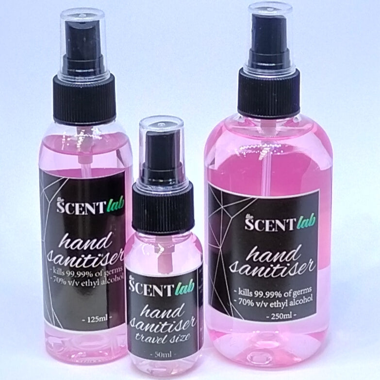 Hand Sanitiser - Scented - 70% alcohol volume – The Scent Lab